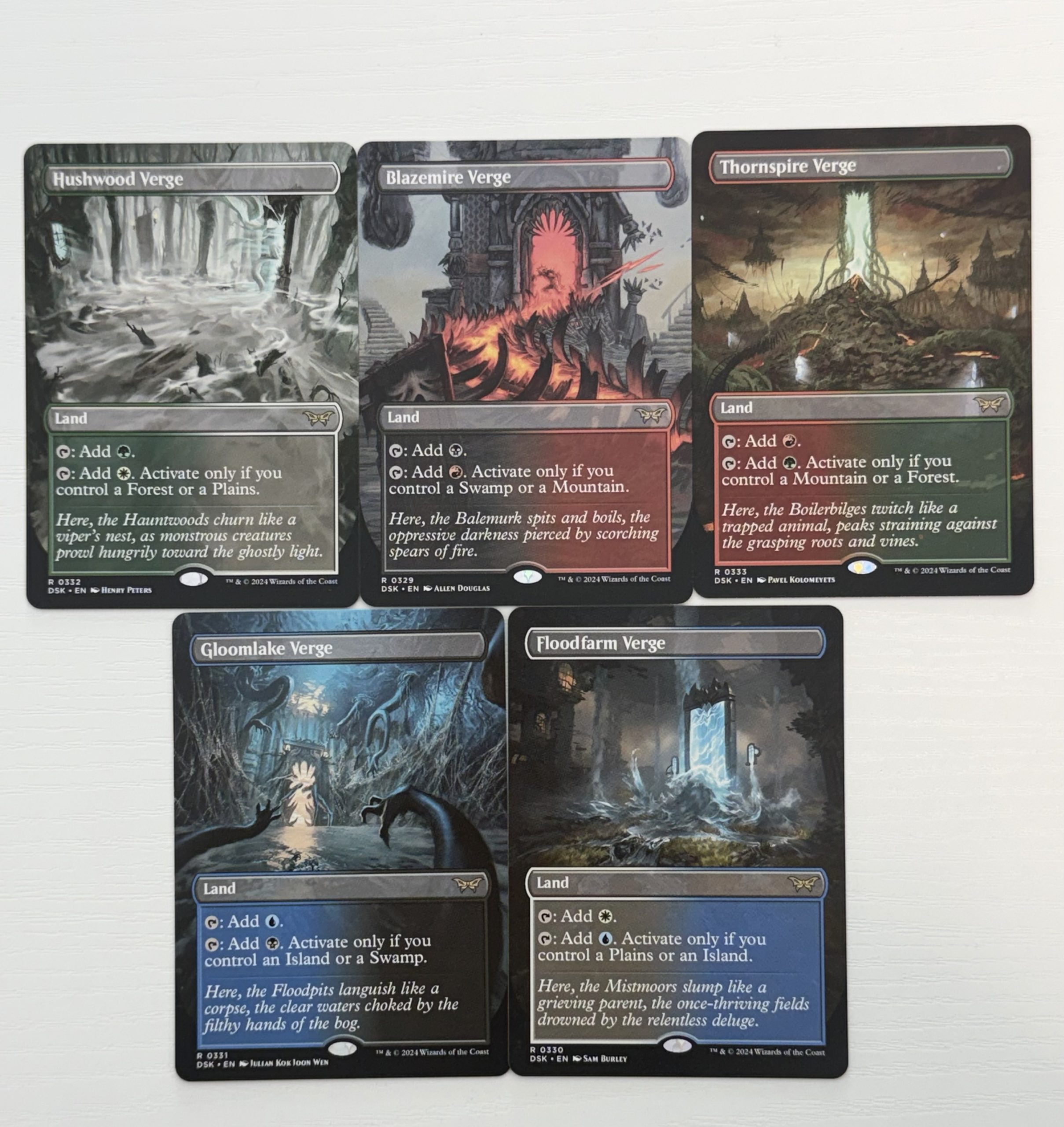 Bundle DSK Verge Land Lot of 5 – Tolarian Library